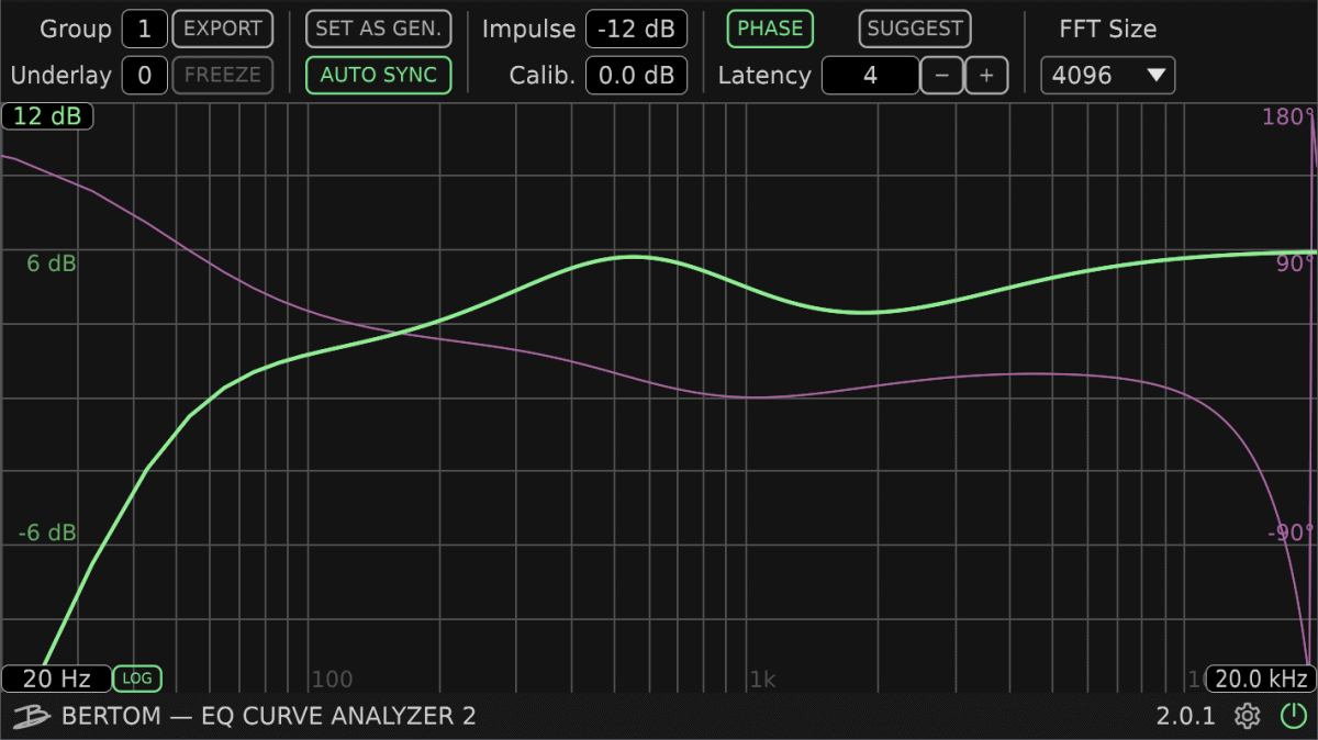 Bertom EQ Curve Analyzer 频率曲线分析器 – SMPIGGY
